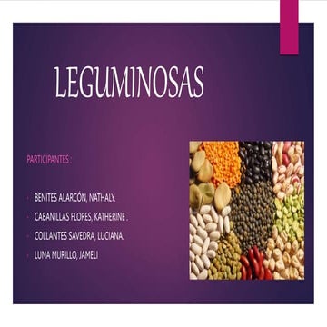 Leguminosas Selección Pptx