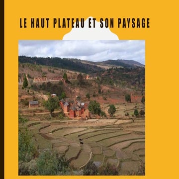 Le haut plateau | PPTX