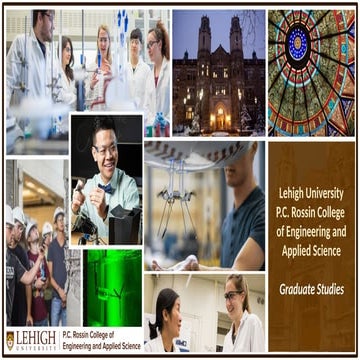 Lehigh University PC Rossin College of Engineering Graduate Studies.pptx