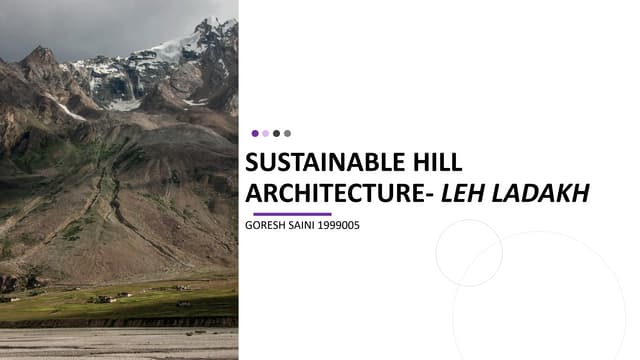 VERNACULAR ARCHITECTURE OF LADAKH.pptx
