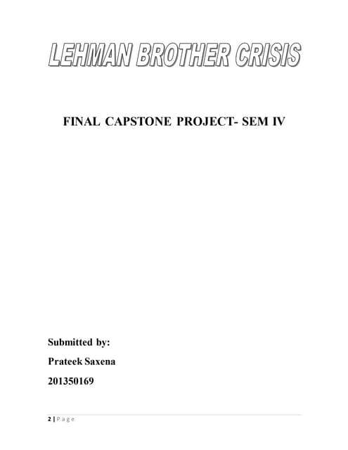 Lehman brothers | PPTX