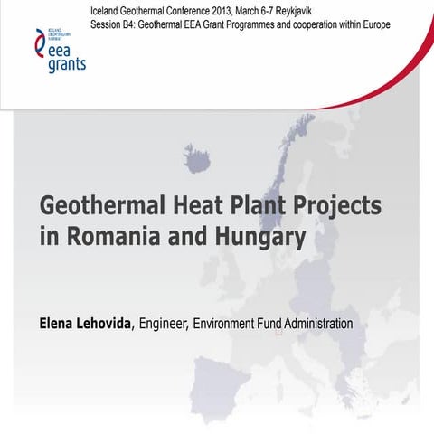 Geothermal Energy Challenge Fund | PPTX