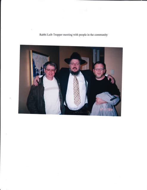 Leib Tropper 2013 Photos | PDF