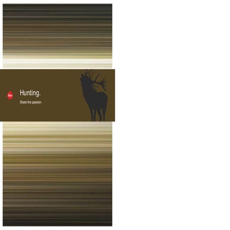 Hunting Catalog LEICA | Optics Trade | 2014 | PPTX