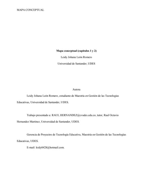 Leidy Leon presentations