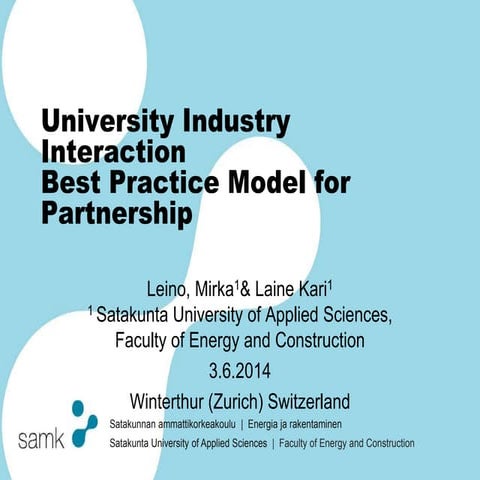 Leino and Laine presentation | PPT