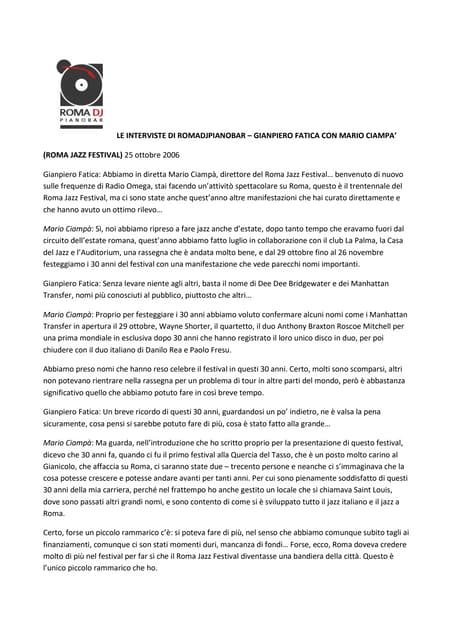 Romadjpianobar music service