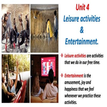 Leisure & Entertainment .pptx