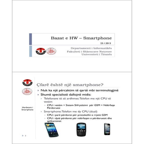 Hardware i smartphone | PDF
