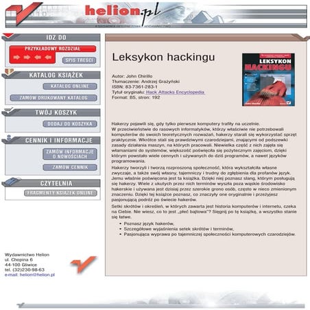Leksykon hackingu | PDF