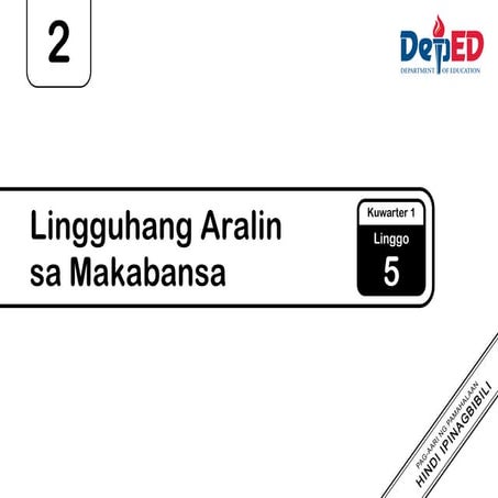 LE_Makabansa 2_Q1_Week5_v.2.pdfrevised K-12 CURRICULUM LE2 | PDF