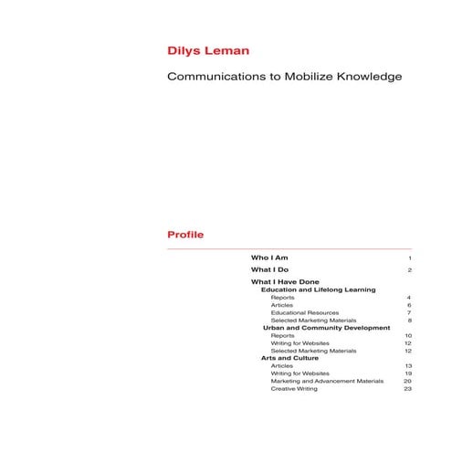 Leman Brochure | PDF