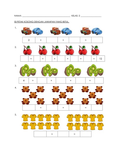 Latihan Pecahan Tahun 6 (Operasi Darab & Bahagi) | PDF
