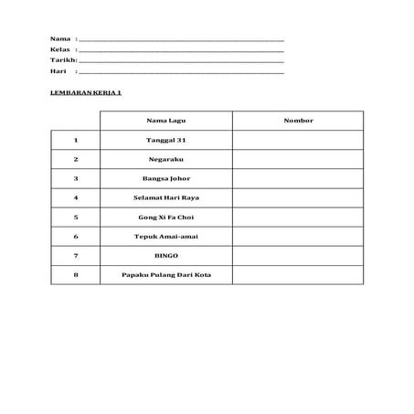 Lembaran kerja multimedia | DOCX