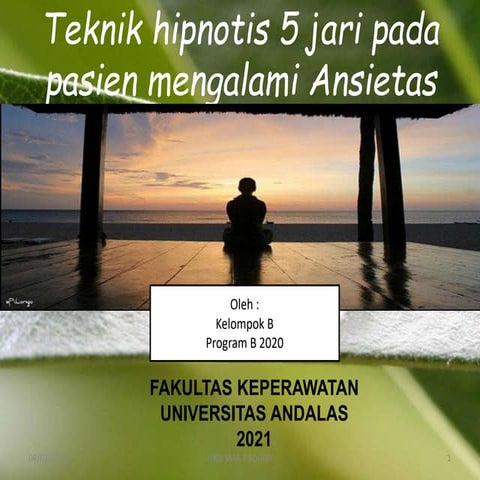 TEKNIK HIPNOTIS 5 JARI.ppt