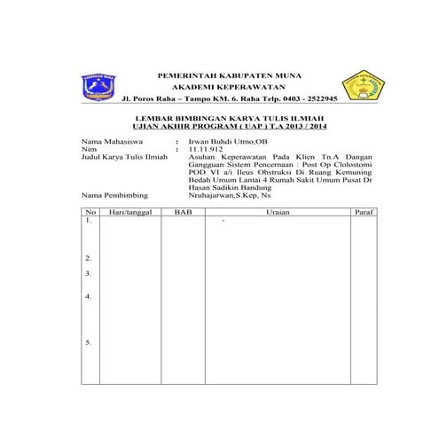 Lembar konsul cod.scr-- | PDF