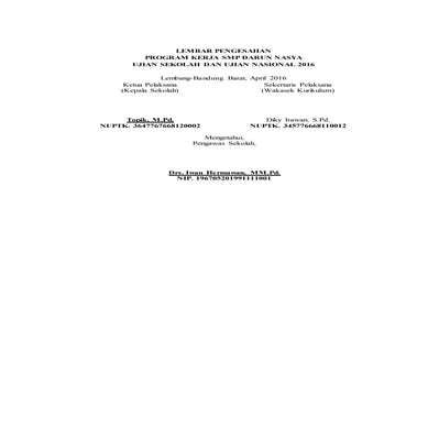 Lembar pengesahan | DOCX