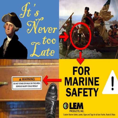 LEM Products, Inc. Marine Safety Labels | PDF