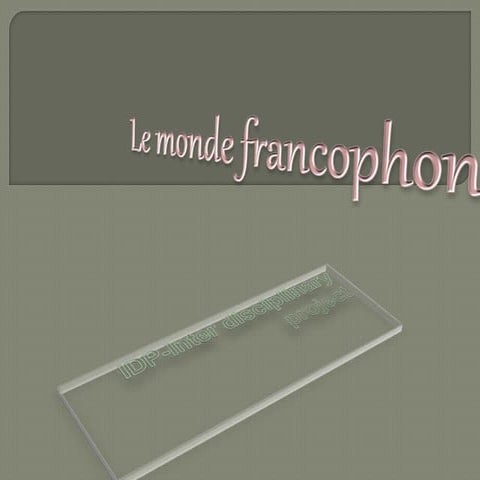 Le monde francophone | PPTX