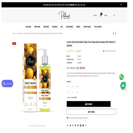 Lemon zest face wash | PPT