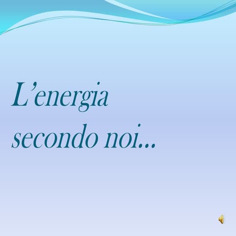 L’energia | PPTX