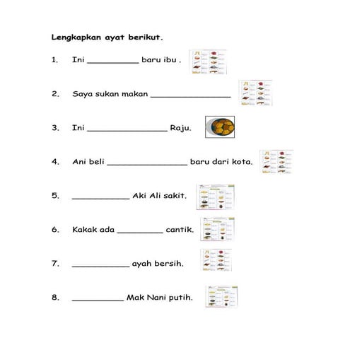 Lengkapkan ayat berikut kvkv | PDF