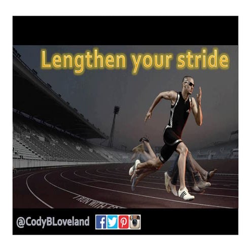 Lengthen Your Stride: Every Inch Counts | PPT
