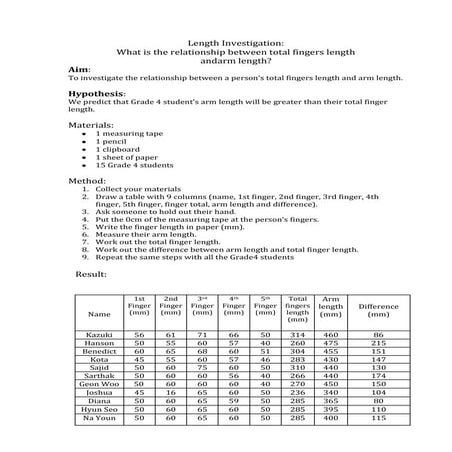 Math investigation | DOCX