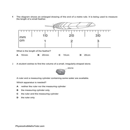 Length & Time (Multiple Choice) QP.pdf
