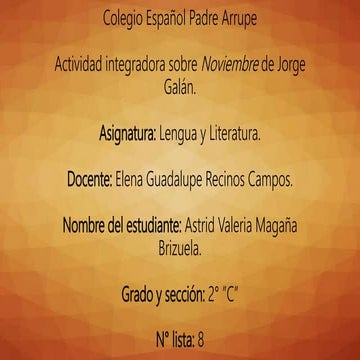 Astrid Magaña presentations