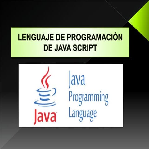 Lenguaje de-programación-de-java-script | PPT