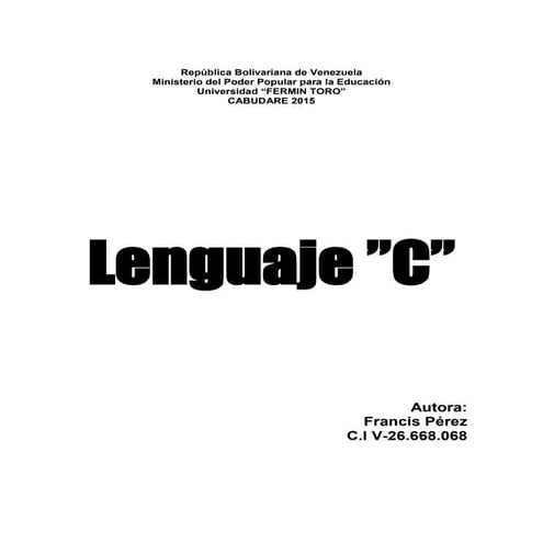 Librerías en-lenguaje-c-expo | PPTX