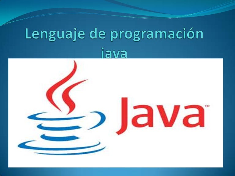 Lenguaje de programación java