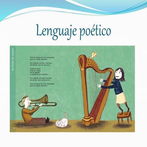Lenguaje poético | PPTX | Poetry | Books and Literature