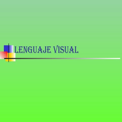 Lenguaje visual | PPTX