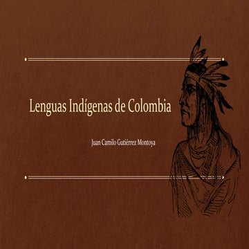 Lenguas indigenas de_colombia | PPTX