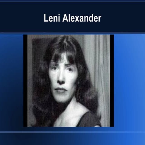 Leni Alexander | ODP