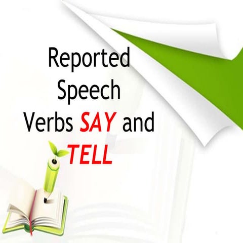 Lenin Quintana - Verbs-Say-and-Tell-.pptx