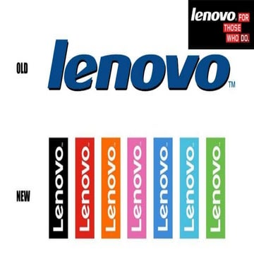 Lenovo - Becoming a Leader | PPTX