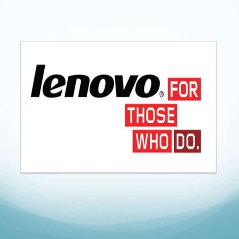 Lenovo presentation | PPTX