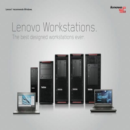 Lenovo Thinkstation Comparison | PDF