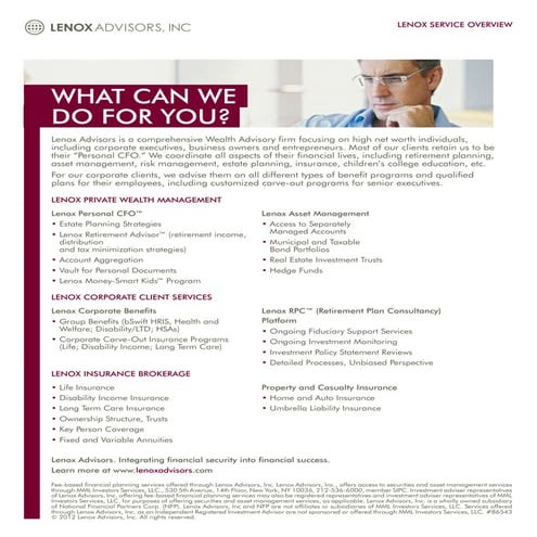 Lenox Overview | PDF