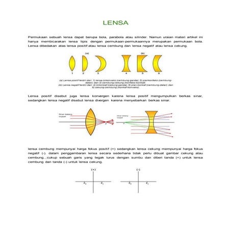 Lensa | PDF