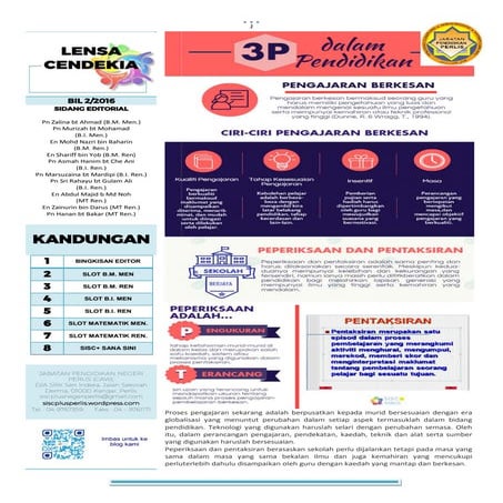3P DALAM PENDIDIKAN | PDF