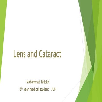 Cataract | PPTX