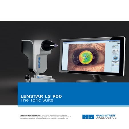 LENSTAR 900 The Toric Suite | PDF