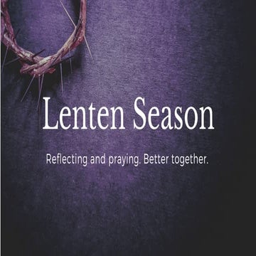 Understanding the Liturgal Season of Lent.ppt