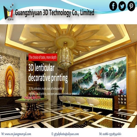 Lenticular Advertising Manufacturer | PPT