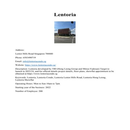 Lentoria | PDF