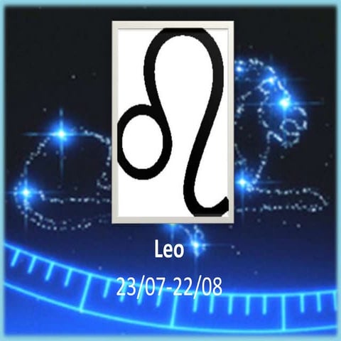 Leo, my horoscope sign | PPTX